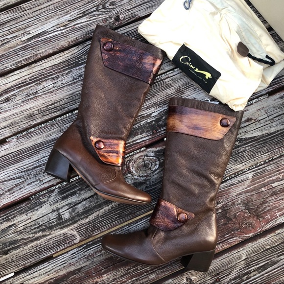 Shoes | Nwt Sublime Cvine Brown Leather Boots | Poshmark